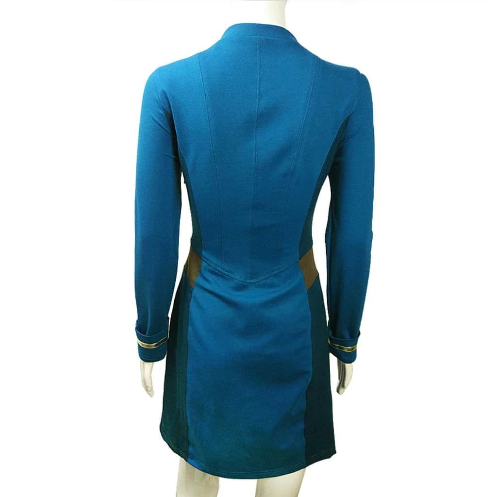 ST Cosicon Female Duty Uniform Dress Blue Cosplay Costumes For ...