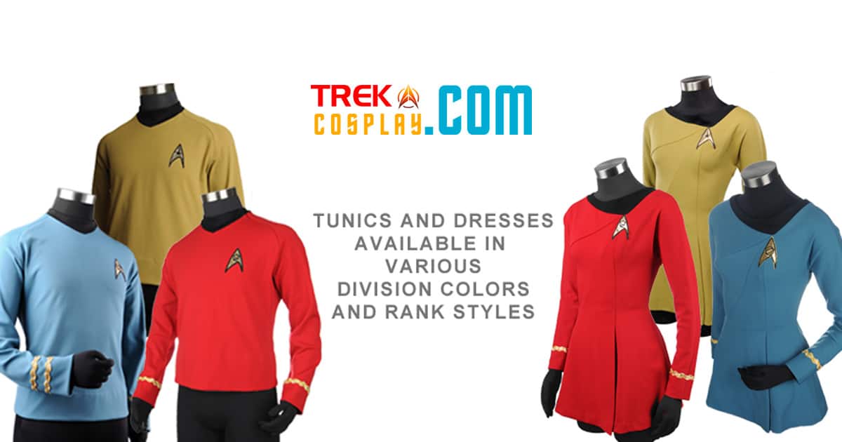 Premium TOS Uniforms, Cosplay & Costumes | Galactic Heritage Collection