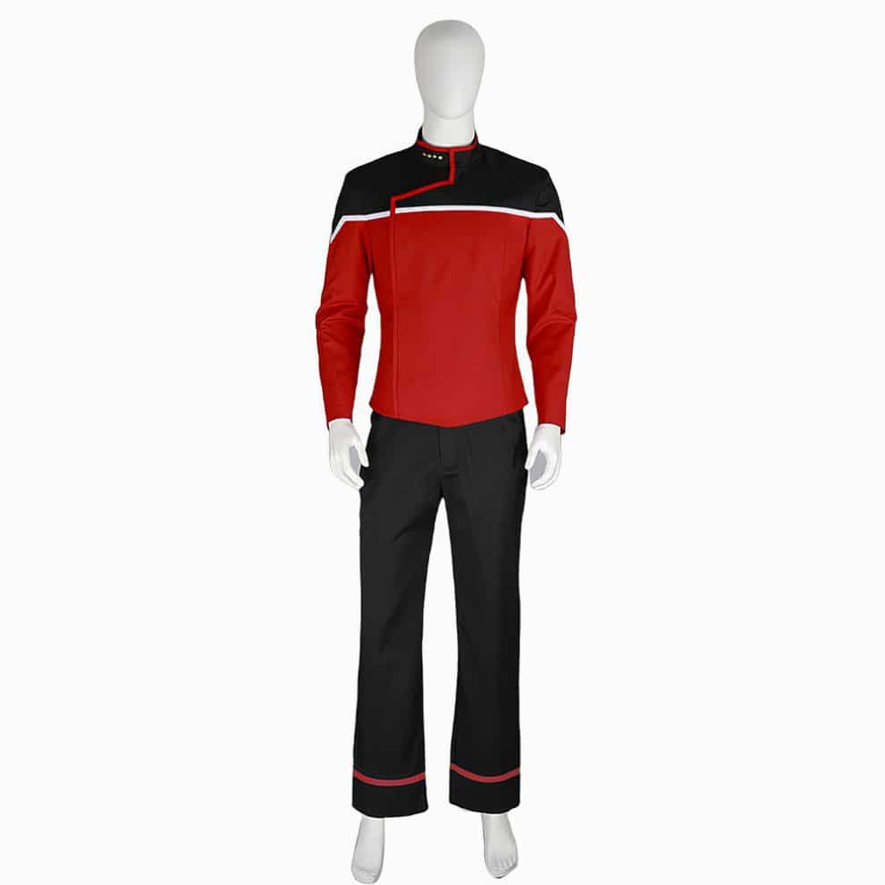 TrekCosplay Lower Decks Cosplay Red Uniform Cosplay Halloween Costumes ...