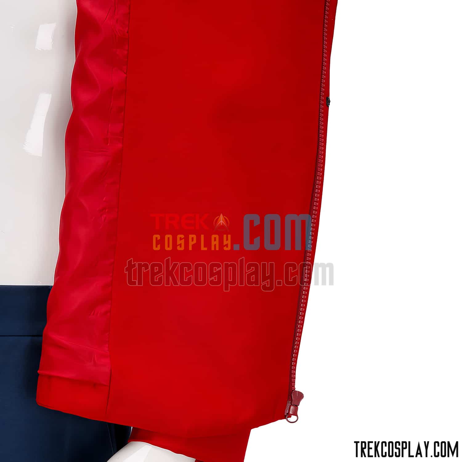 TrekCosplay Lower Decks Red Jacket Male Cosplay Halloween Prop Costumes ...