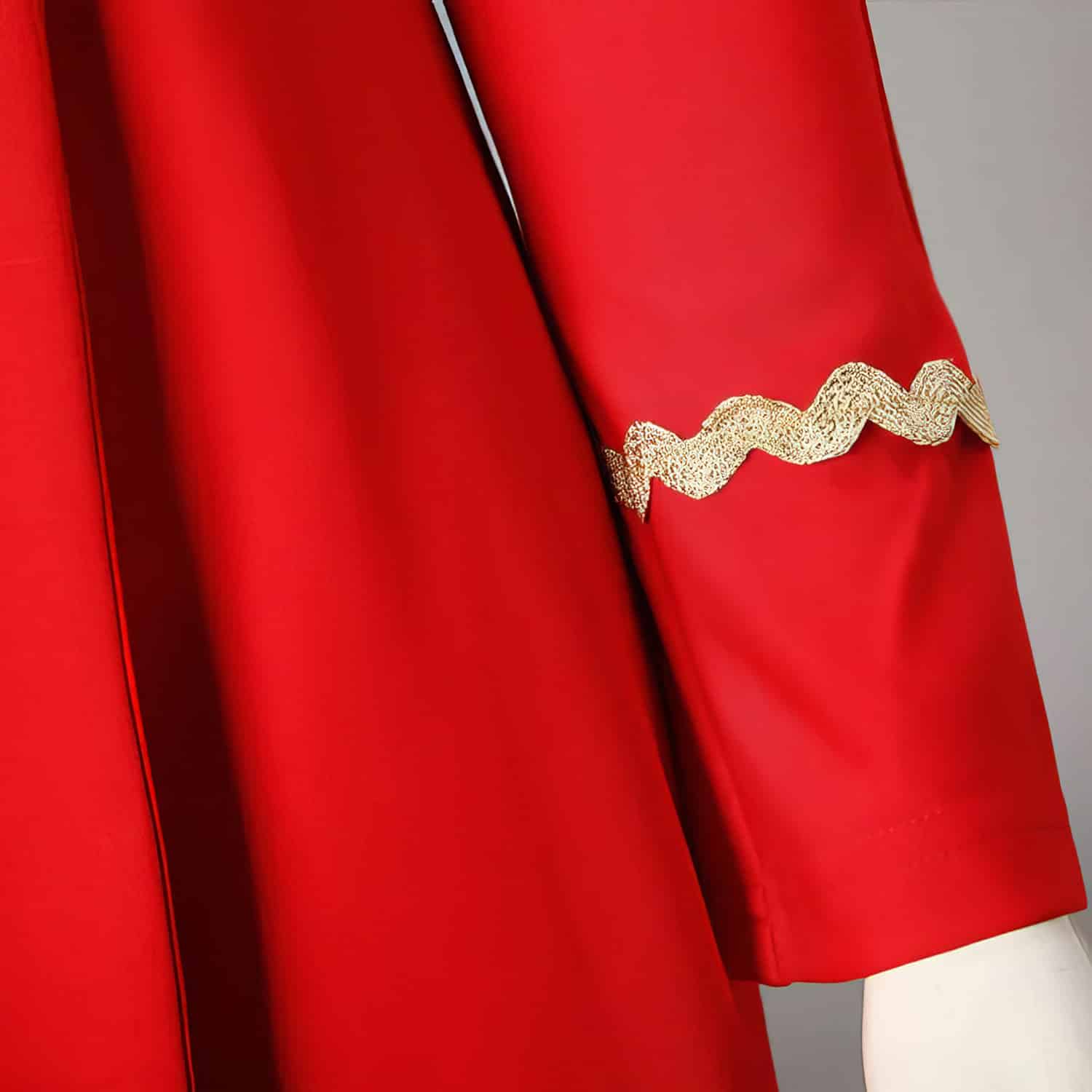 TrekCosplay TOS Female Uniform Red Dress Cosplay Halloween Costumes ...